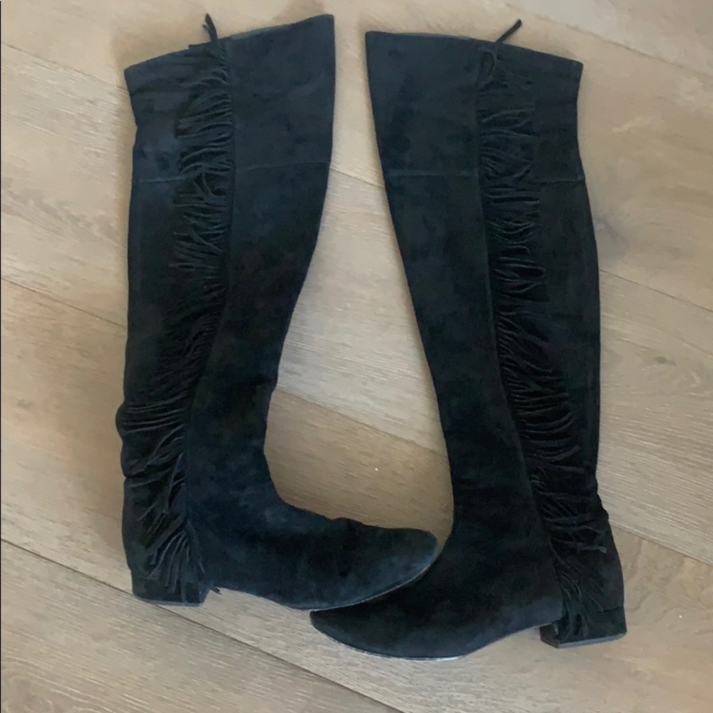 Ysl Knee High Boots - Gem